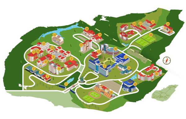 Campus Map – Universiti Sains Islam Malaysia