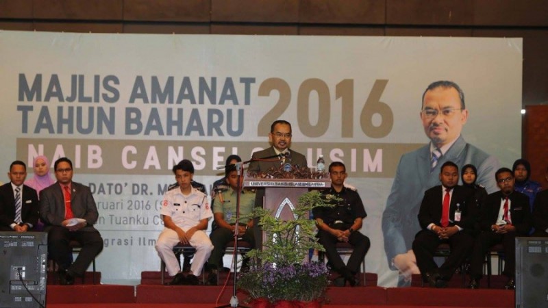 AMANAT TAHUN BAHARU 2016 OLEH NAIB CANSELOR USIM – Universiti Sains ...