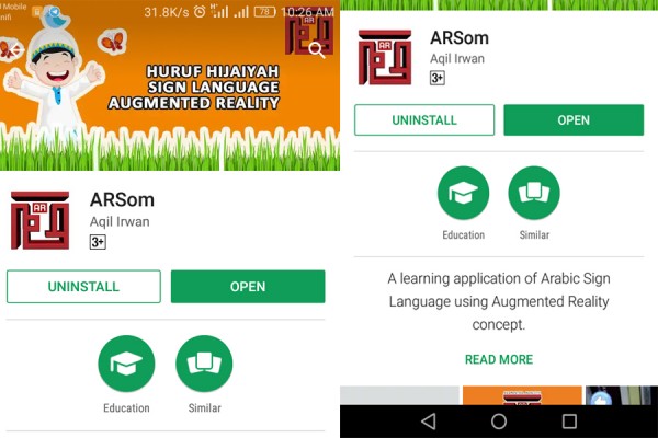ARSOM application simplifies learning Hijaiyah Alphabet for the deaf ...
